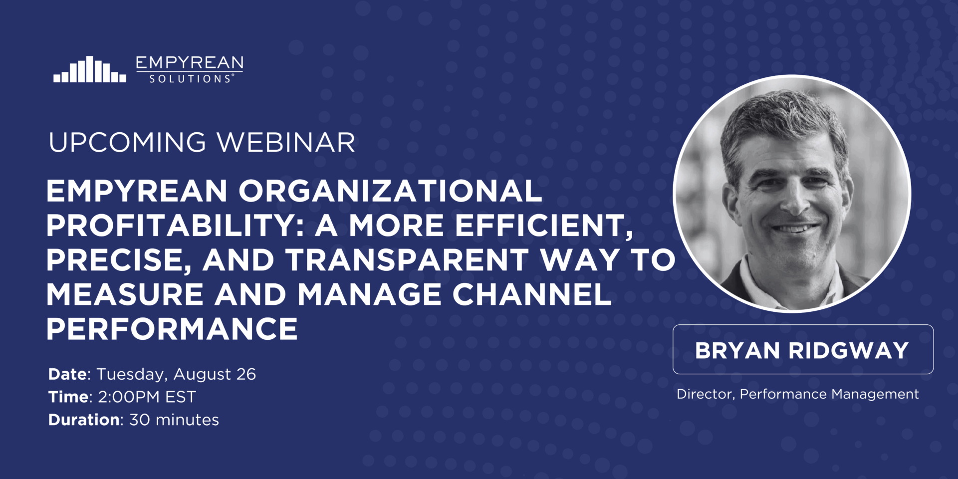 Webinar: Organizational Profitability Analysis - Empyrean Solutions